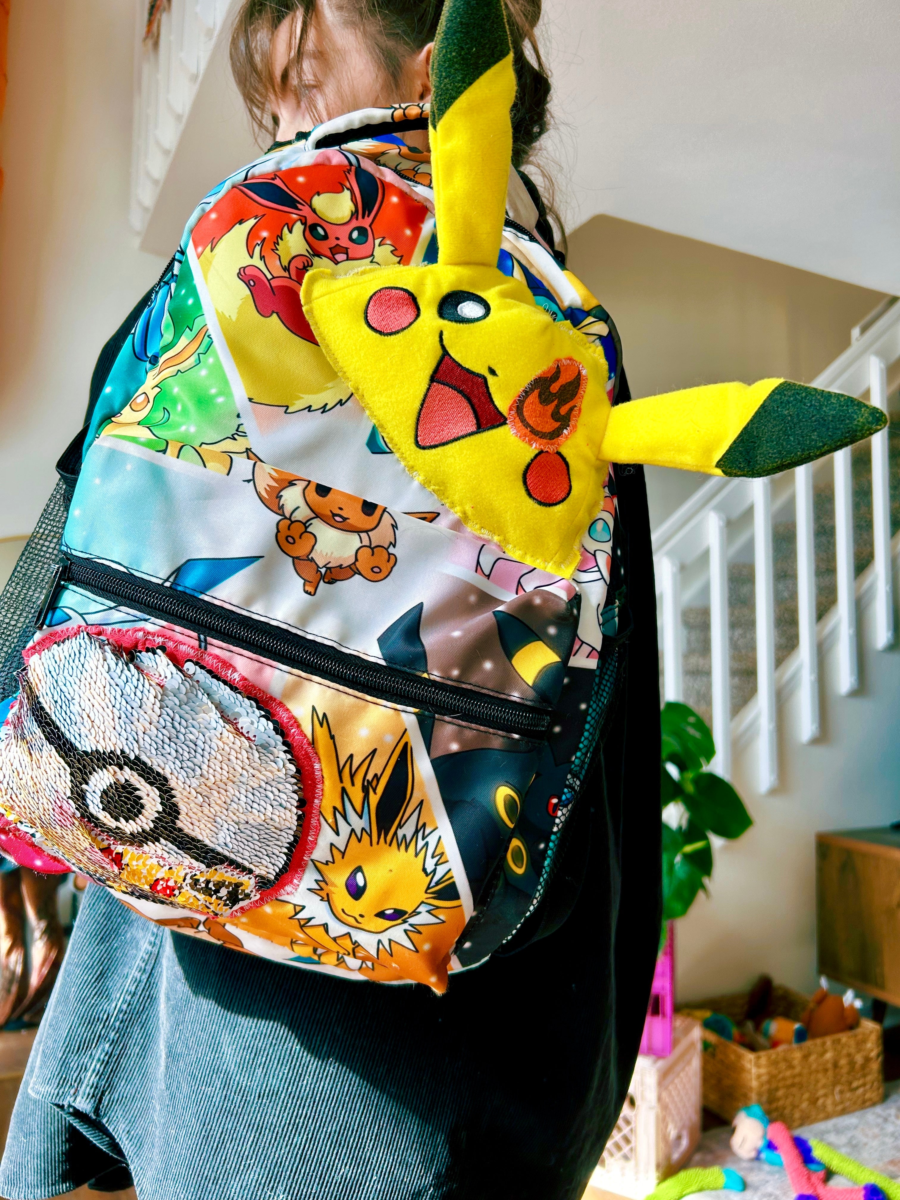 Eeveelution Pika Pokeball Backpack – FrankenBois